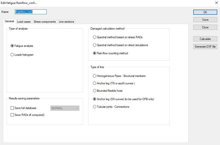 Specific option: mooring chain link fatigue (OPB/IPB) - DeepLines Documentation